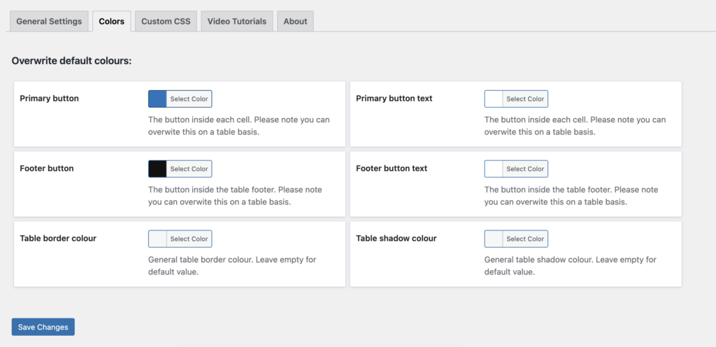 Colours - Supreme WP